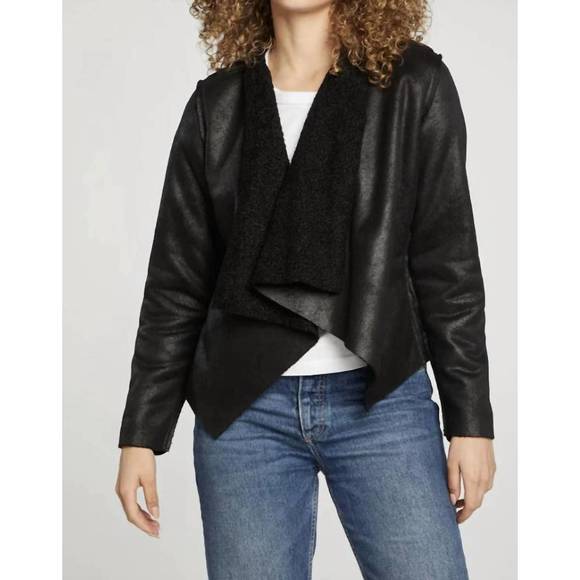 Chaser | Jackets & Coats | New Chaser Faux Suede Shearling Reversible ...